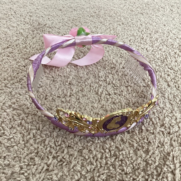 Disney | Costumes | Disney Rapunzel Gold Pink Purple Princess Crown ...